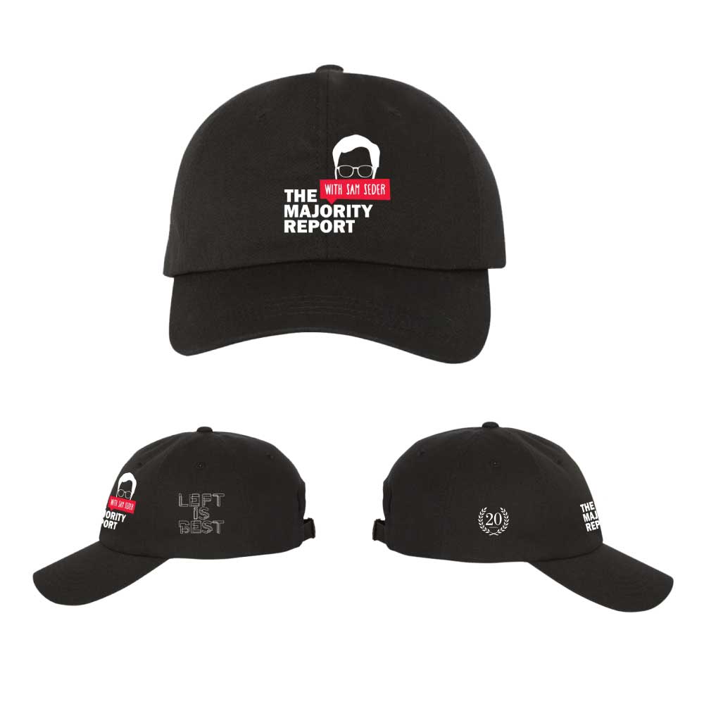 The Majority Report 20th Anniversary Baseball Hat – The Majority Report ...