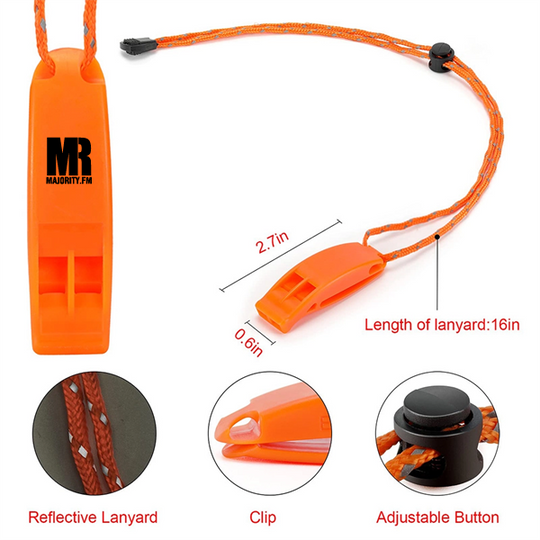 The Majority Report Safety Whistle – The Majority Report Store
