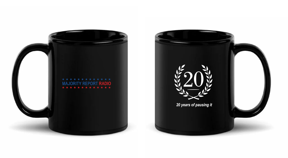 The Majority Report 20th Anniversary Mug – The Majority Report Store
